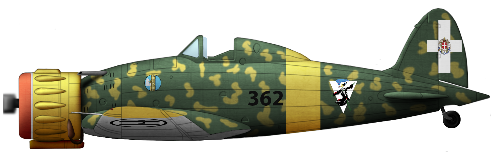 Macchi M.C. 200 Saetta | Plane-Encyclopedia