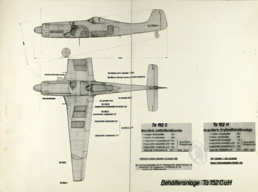 Focke-Wulf Ta 152H | Plane-Encyclopedia